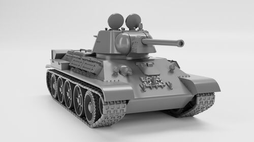 EMP3D 72013102 T-34 Model 1942 - otwarte włazy