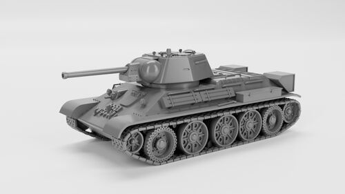 EMP3D 72013101-56 T-34 Model 1942 - zamknięte włazy