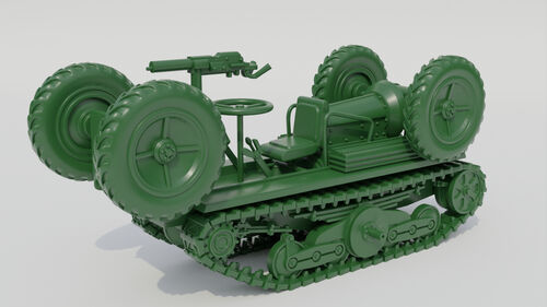 NEW! EMP3D 72019005-43 Austriacka tankietka ADMK Mulus - na gąsienicach