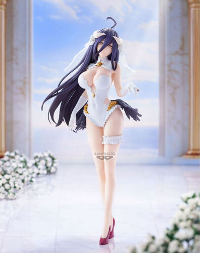 NEW! Bandai BP29874 Overlord Glitter & Glamours - Albedo (Wedding Version)