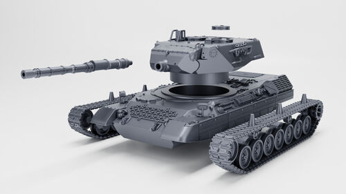 EMP3D 72012786-43 Leopard 1A4 - otwarty właz