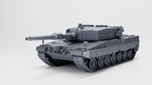 EMP3D 72012787-48 Leopard 2A1 - zamknięty właz