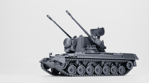 EMP3D 72012798-48 Samobieżne działo przeciwlotnicze Gepard - zamknięty właz