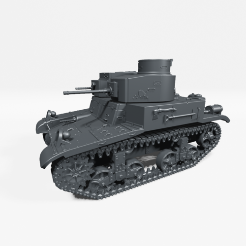 EMP3D 72012826-87 Czołg lekki M2A2 - zamknięte włazy