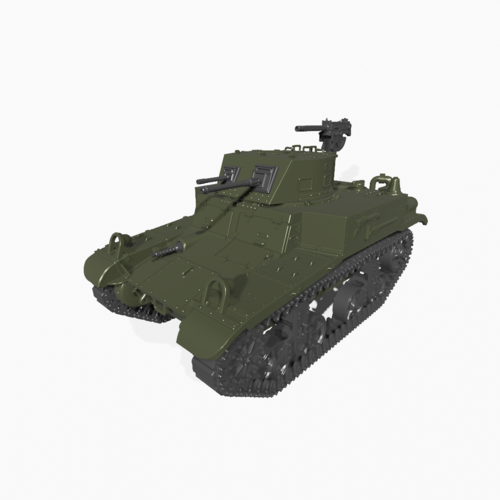 EMP3D 72012828-87 Czołg lekki M1 (M1 Combat Car) - zamknięty właz