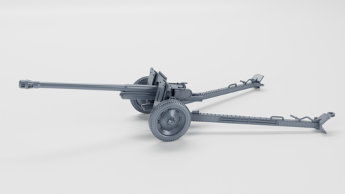 EMP3D 72012772-43 Armata przeciwpancerna 7,62 cm PaK 36(r) - wersja na kołach (bojowa)