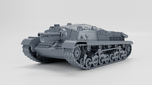 EMP3D 72012918-56 Haubica szturmowe 43.M Zrinyi II - bez osłon (zamknięty właz)