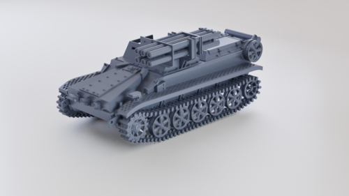 NEW! EMP3D 72012754-56 Borgward IV Panzerjager Wanze (Sd.Kfz.301)