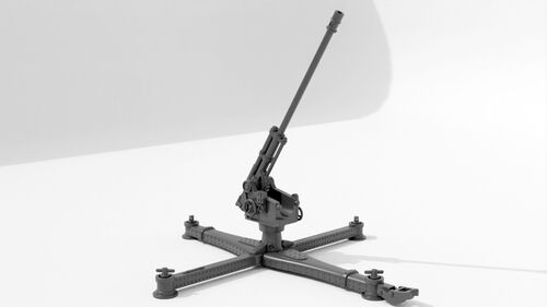 EMP3D 72012926-43 Armata plot. Bofors 80 mm model 1929-38.M - lufa 60 stopni