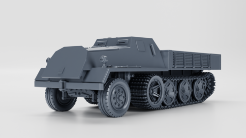 EMP3D 72012753-43 Ciągnik półgąsienicowy Schwerer Wehrmachtschlepper (sWS)