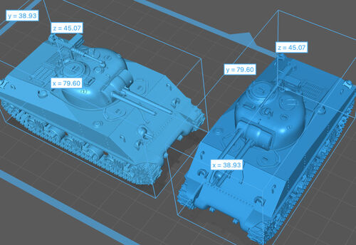 EMP3D 72012842-48 M4A3R3 Sherman Zippo - kadłub bez wyposażenia (zamknięty właz)