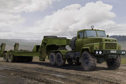 Hobby Boss 85523 Russian KrAZ-260B & ChMZAP-5247G