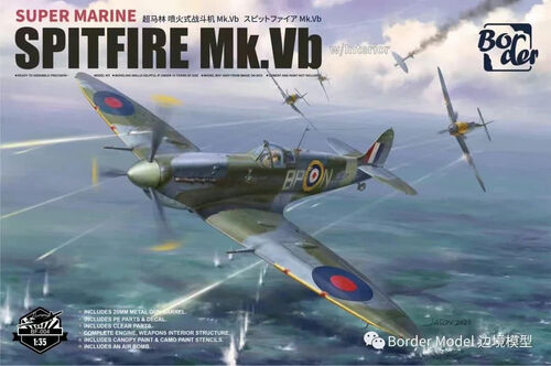 Border Model BF004 Supermarine Spitfire Mk.Vb with Interior