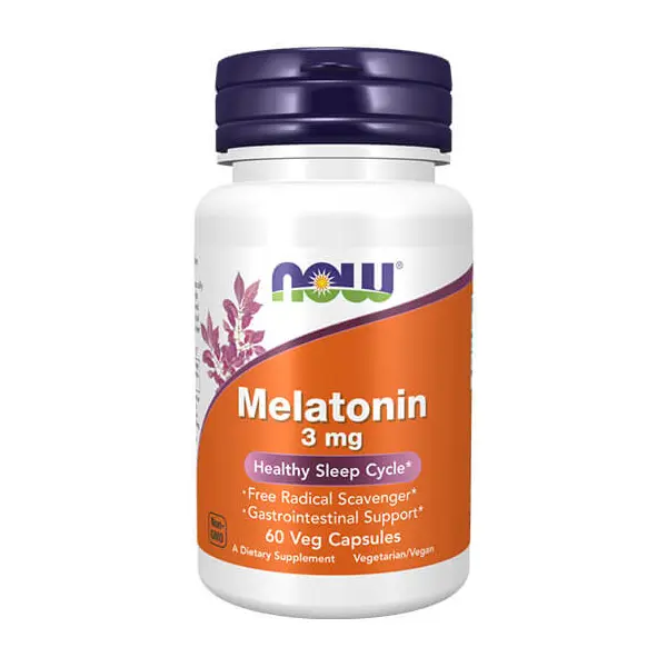 Melatonin 3mg/60cap - NowFoods