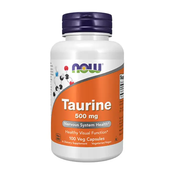 Taurine 100cap - NowFoods