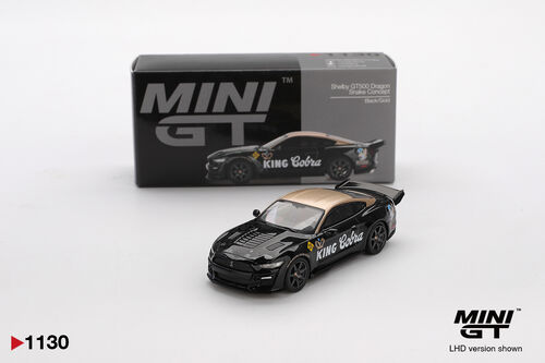 NEW! Mini GT 01130 Shelby GT500 Dragon Snake Concept 2020 Black / Gold