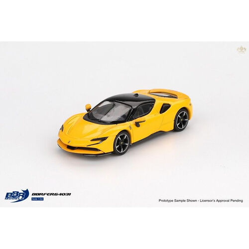 NEW! BBR 64031 Ferrari SF90 2024 Giallo Modena
