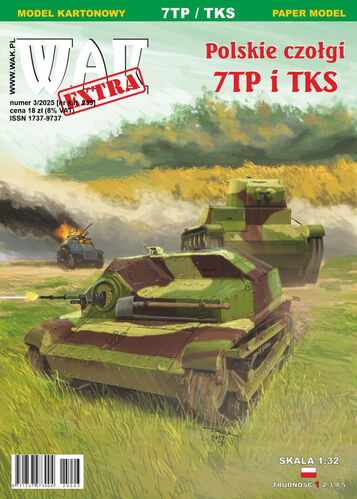 WAK EXTRA03-2025 Polskie czołgi 7TP i TKS