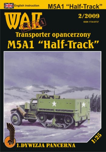 WAK EXTRA02-2009 Transporter Opancerzony M5A1 Half-Track
