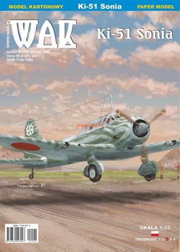 WAK 04-2022 Mitsubishi Ki-51 Sonia