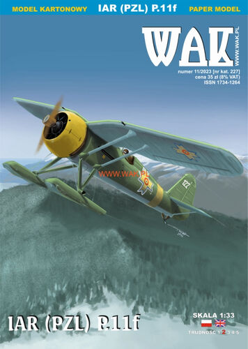 WAK 11-2023 IAR (PZL) P.11F