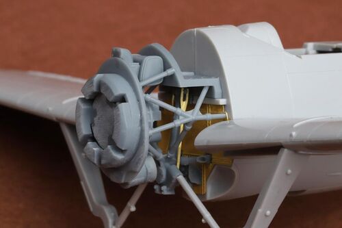 NEW! SBS Model 72097 Brewster F2A Buffalo - Wheel Bay Set (for Hasegawa / Hobby2000 Kits)