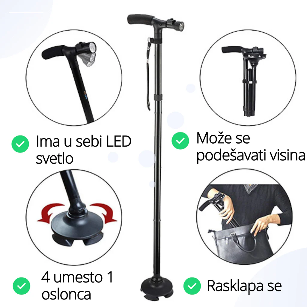 Magični Ortopedski Štap sa LED Svetlom