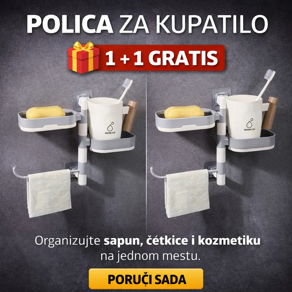 Posuda za sapun i peškir (1+1 Gratis)