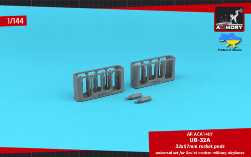 Armory Models Group ACA1407 UB-32A 32x57 mm Rocket Pods (12 pcs)