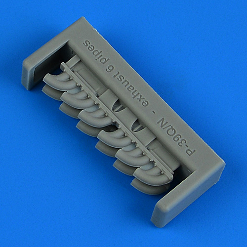 Quickboost 49205 Bell P-39 Q/N Airacobra - Exhaust 6 Pipes (for Arma Hobby Kits)