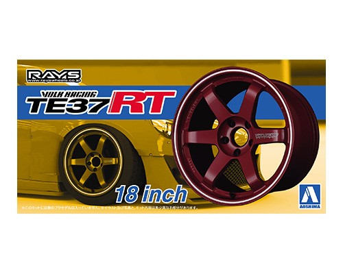 Aoshima 05302 Volk Racing TE37RT 18inch