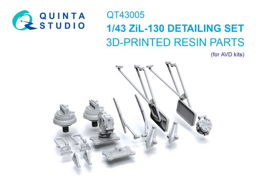 Quinta Studio QT43005 ZiL-130 - Detailing Set (for AVD Kits)