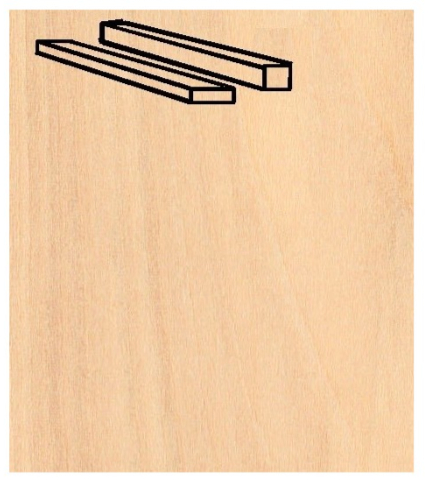 Artesania Latina 91194 Birch Strips 1,5 x 4 x 600 mm (20 pcs)