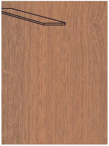 NEW! Artesania Latina 93064 Sapele Veneers 0,6 x 4 x 1000 mm (25 pcs)