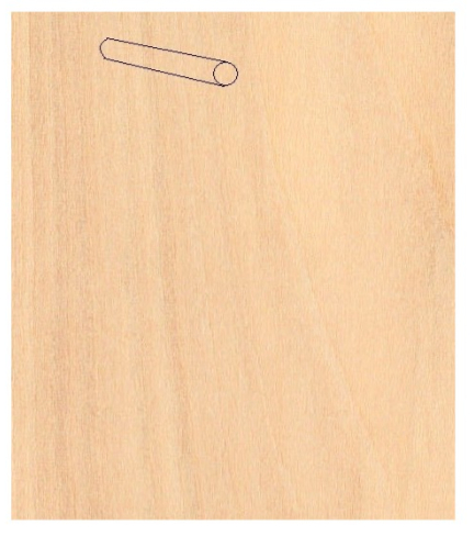 NEW! Artesania Latina 94105 Birch Dowels 5 x 914 mm (10 pcs)