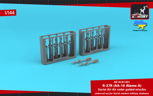 Armory Models Group ACA1401 R-27R (AA-10 Alamo-A) Air-Air Radar Guided Missiles (12 pcs)