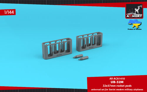 NEW! Armory Models Group ACA1410 UB-32M 32x57 mm Rocket Pods (12 pcs)