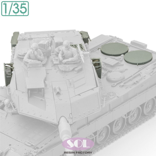 SOLMODEL MM1023 Leopard 2A7V - Detail Up Mesh Parts (for Tamiya Kits)