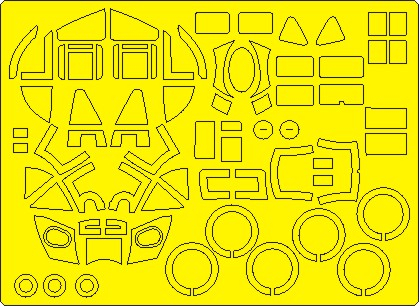 NEW! New Ware AM1389 Handley Page HP.52 Hampden TB.Mk.I - BASIC Kabuki Masks (for ICM 48353 Kit)