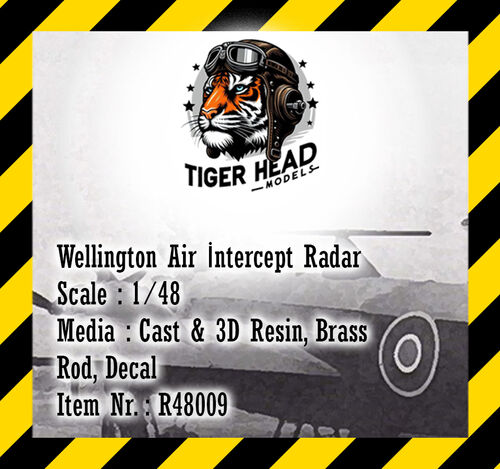 TigerHead Decals R48009 Vickers Wellington Mk.IC - Air Intercept Radar (for Trumpeter Kits)