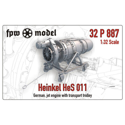 FPW Model 32P887 Heinkel HeS 011