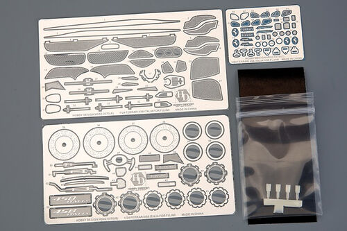 Hobby design HD02-0370 Ferrari 458 Italia - Detail Up PE Set (for Fujimi Kits)