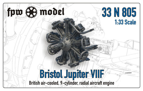 FPW Model 33N805 Bristol Jupiter VIIF