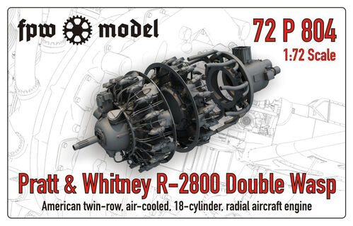FPW Model 72P804 Pratt & Whitney R-2800 Double Wasp (Early Type)