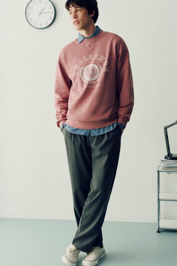 Garment-Dyed Sweatshirt
