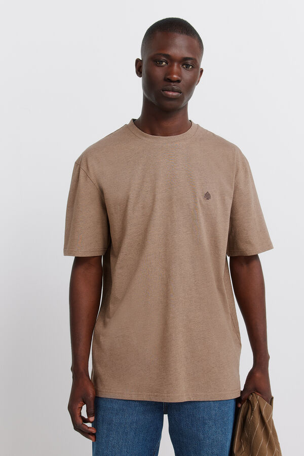 Viskose-Basic-T-Shirt