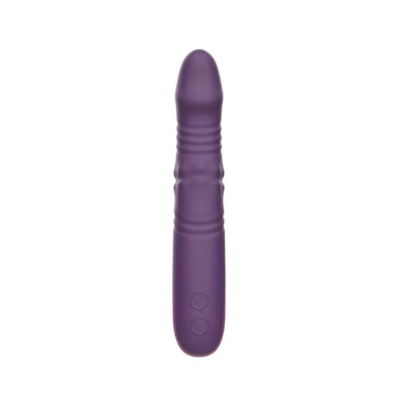 Rotirajući vibrator Lancelot, 22cm, Bordo