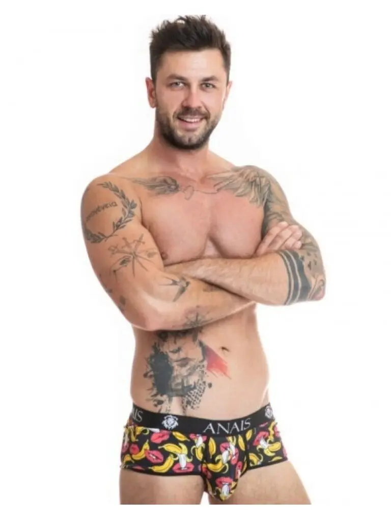 Muški sexy veš Banana brief, Šareni