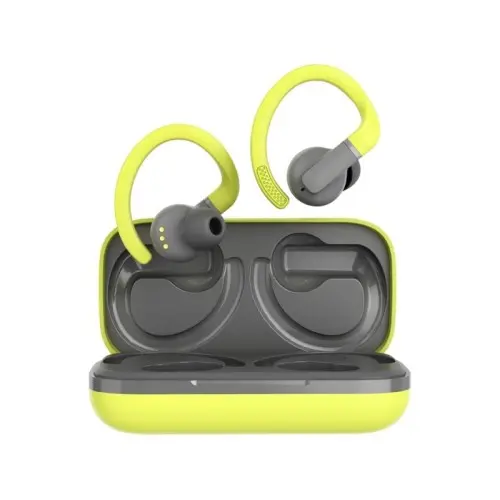 CANYON Slušalice OnRun 11 Sport Wireless charge, Žute