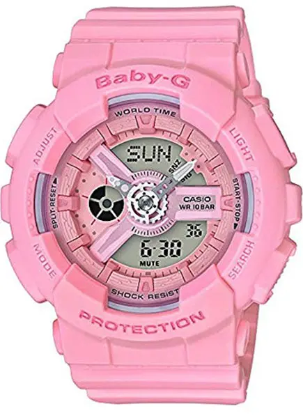 Casio Ženski sat G-Shock BA-110-4A1, Roze